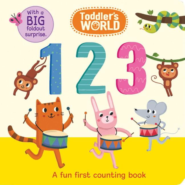 123 (Board Book) - Walmart.com