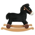 Rockin' Rider Cocoa Pony Ride-On Toy Plush Horse with Sound & Mane ...