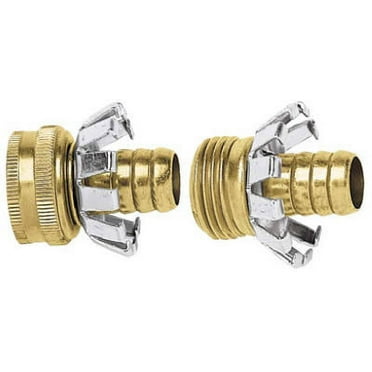 Gilmour 7FHS7FH 3/4" Double Female Swivel Brass Connector - Walmart.com