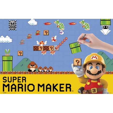 Mario Maker Laminated Poster (36 x 24) | Walmart Canada