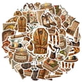 35pcs Bohemian Stickers Vintage Decals Retro Graffiti for Laptops ...