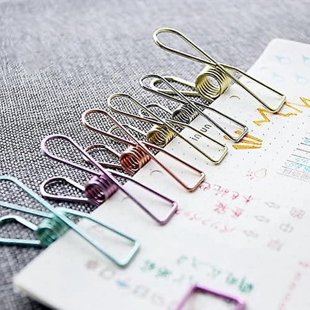 Pack Of 50 Small Metal Drawing Clip - Multipurpose Utility Clips 5 ...
