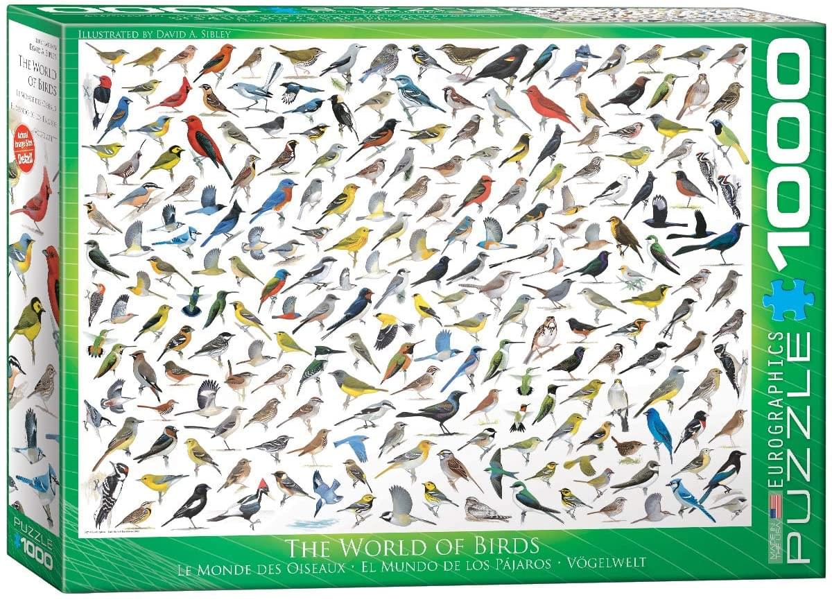 The World Of Birds By David Sibley 1000 Piece Puzzle Walmart the-world-of-birds-by-david-sibley-1000-piece-puzzle-walmart