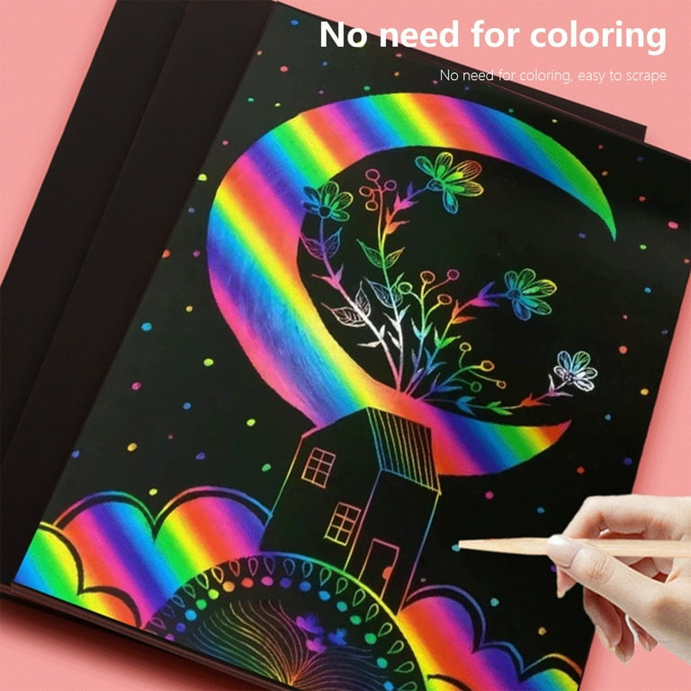 Scratch Art Ideas For Kids How To Make Halloween Scratch Art For Kids