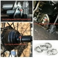 480 Piece Assorted Spring Washers in Stainless Steel for Nut and Bolt ...
