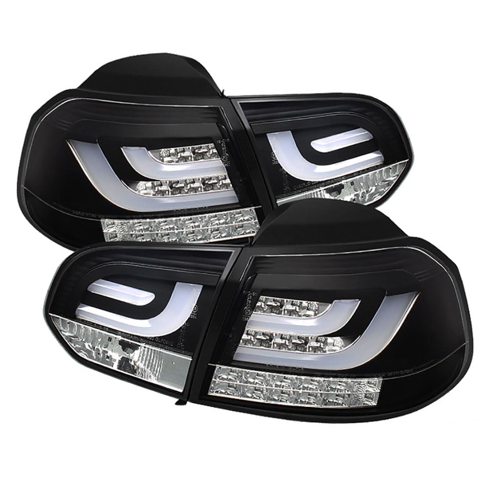 VIPMotoZ 2010-2014 Volkswagen Golf GTI LED Tail Lights, Driver ...
