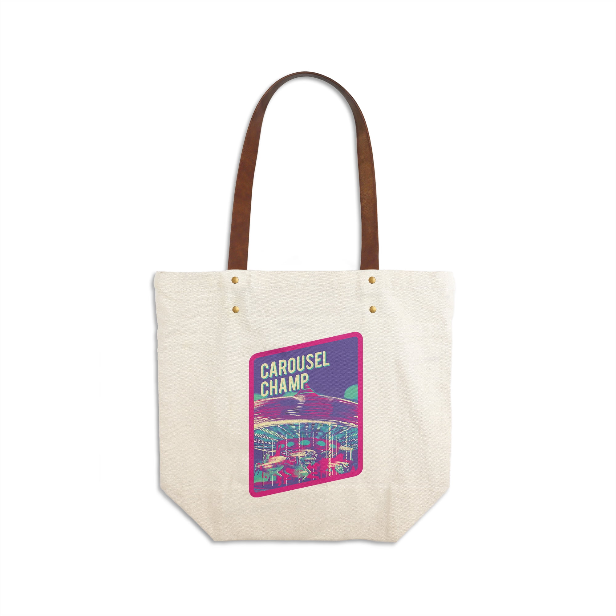 Thrill Champ Collection, Carousel Champ, Contour (Canvas Deluxe Tote ...