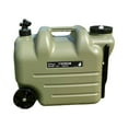 Portable Camping Water Tank with Wheels, Handle and Faucet - Large ...