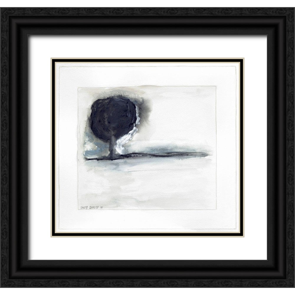 Shamp, Cindy 21x20 Black Ornate Wood Framed with Double Matting Museum ...