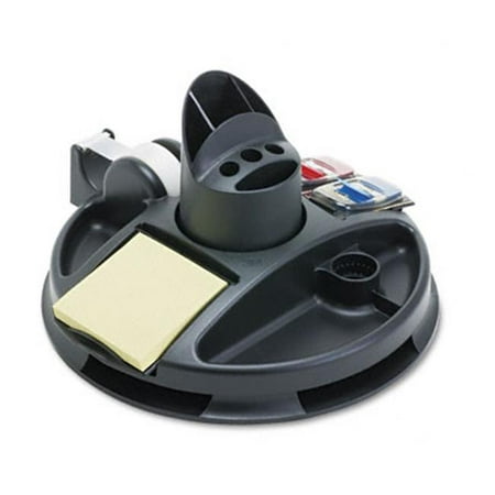 3M C91 Rotary Self-Stick Notes Dispenser Plastic Rotary 9 1/2 dia x 5 1 ...