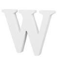 Cousin DIY 3" White Wood Letter W - Walmart.com