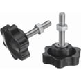 4pcs Star Clamping Knobs with Nuts Washers, M6 x 30mm Metric 304 ...