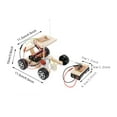 OTVIAP DIY Wooden RC Car Model Kit Remote Control Car Toy Set Kids ...