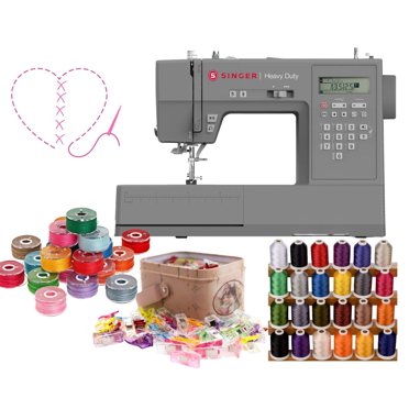 SINGER Heavy Duty 4423 Sewing Machine with Exclusive Bonus Bundle ...