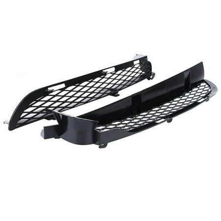Car front lower grille Car accessory Left+Right front bumper grille ...