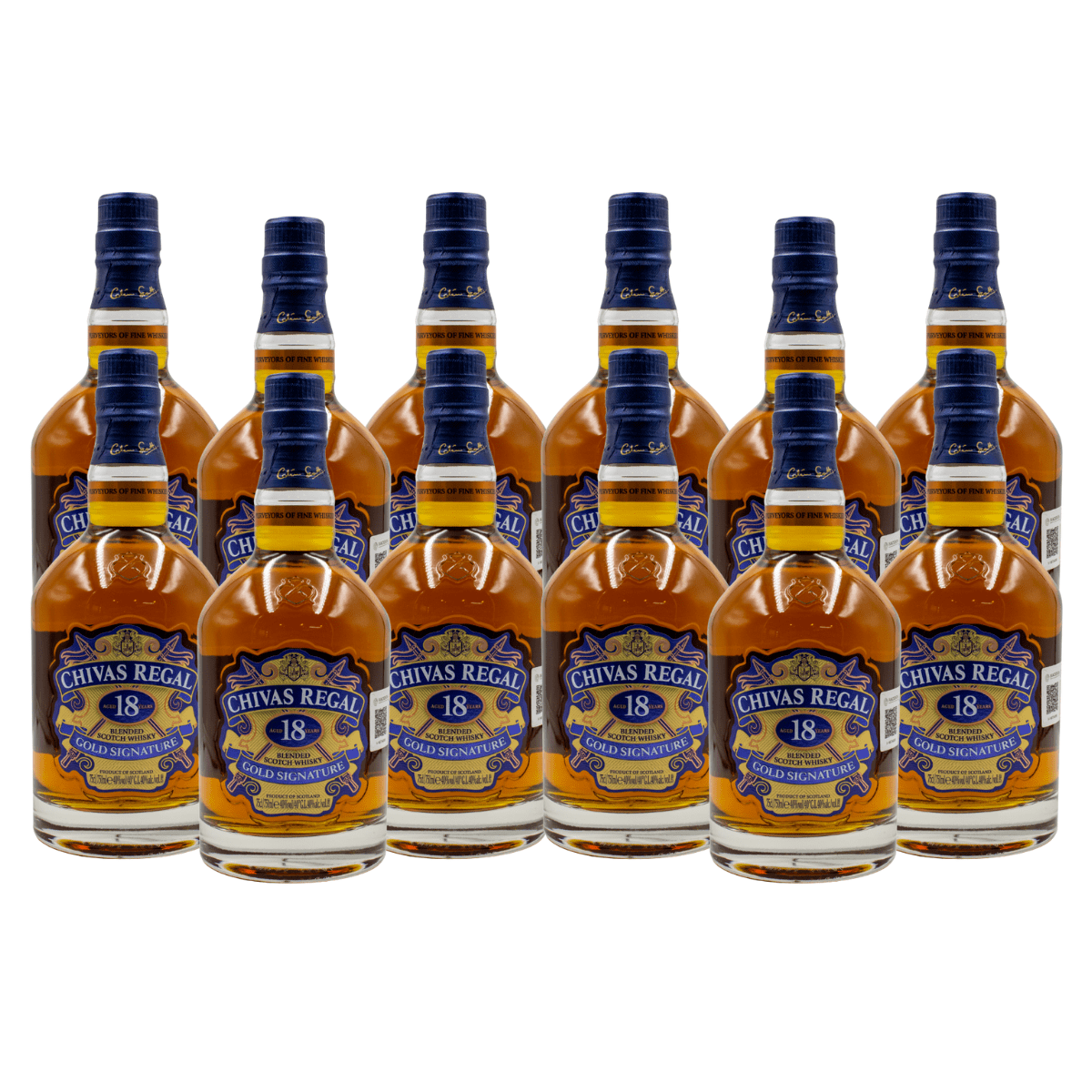 Pack de 12 Whisky Chivas Regal 18 750Ml Imp | Walmart en línea