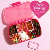 Paris Hilton 2 Pack Bento Style Snack Boxes, Glitter Infused Lids, Pink ...