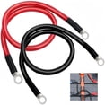 2AWG Heavy-Duty Pure Copper Battery Connection Cables, SC50 Terminals ...
