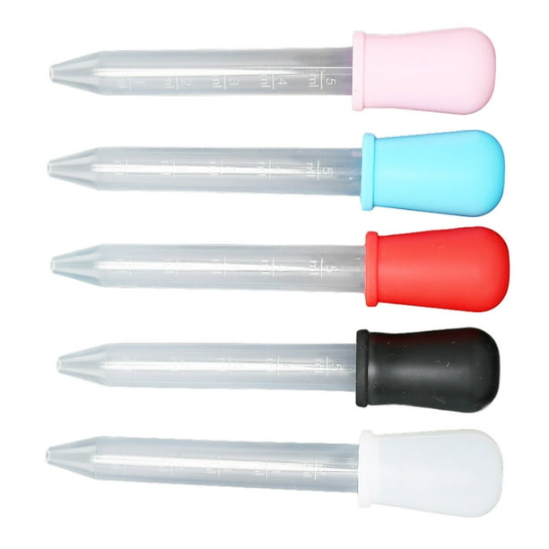 Liquid Dropper Pipettes, Dishwasher Cleaning Transparent Silicone ...