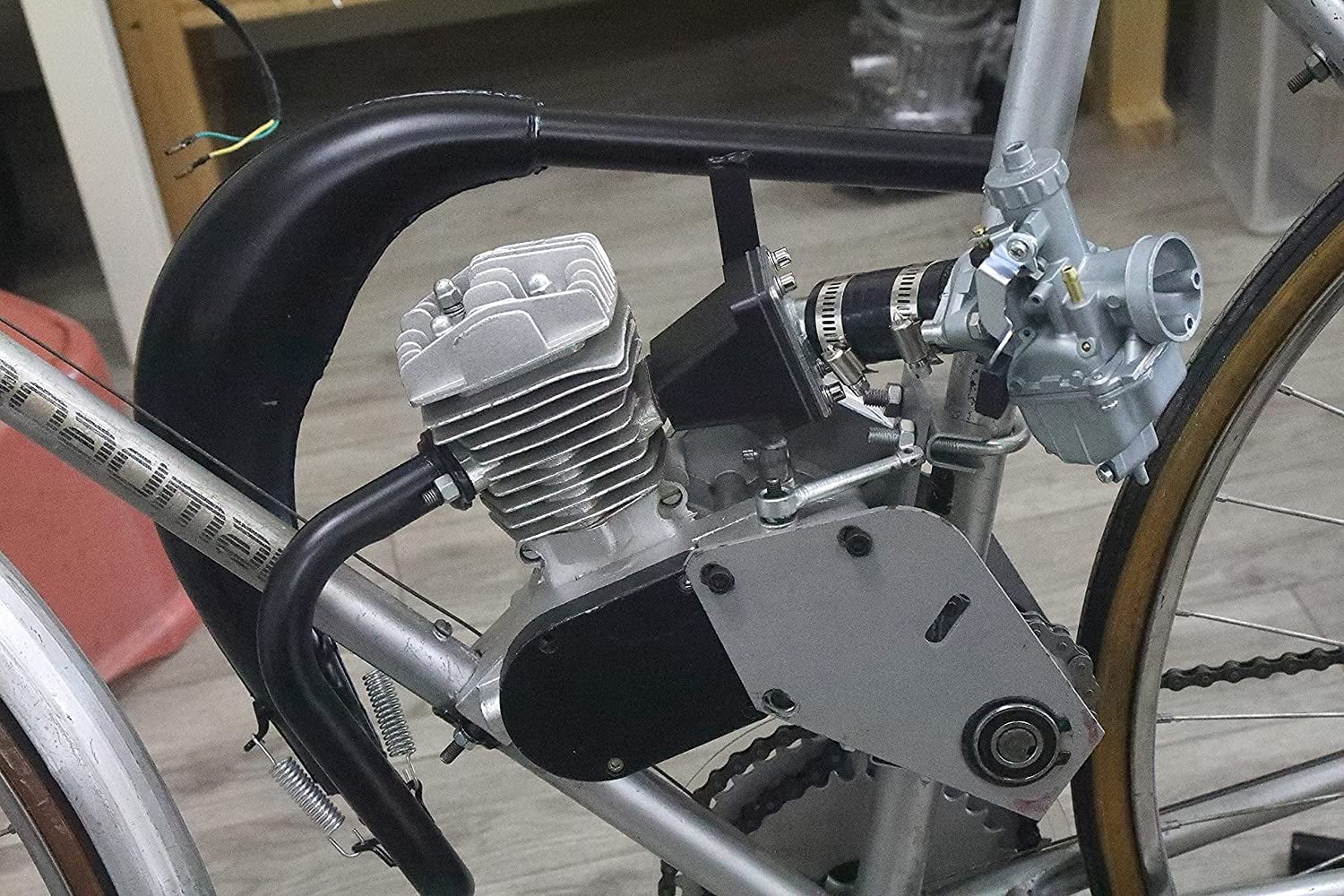 Carburetor & Intake & Air Filter for 49cc 66cc 80cc Racing Motorized ...