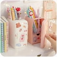 CHUNTIAN Cute Mini Fridge Pen Holder With Sticker Kawaii Plastic ...