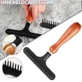 WEISIPU Carpet Rake, 15x11cm, Groomer for Pile Rugs - Walmart.com