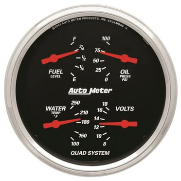 Auto Meter 3-3/8in C2/S Mini-Monster Tach - Walmart.com