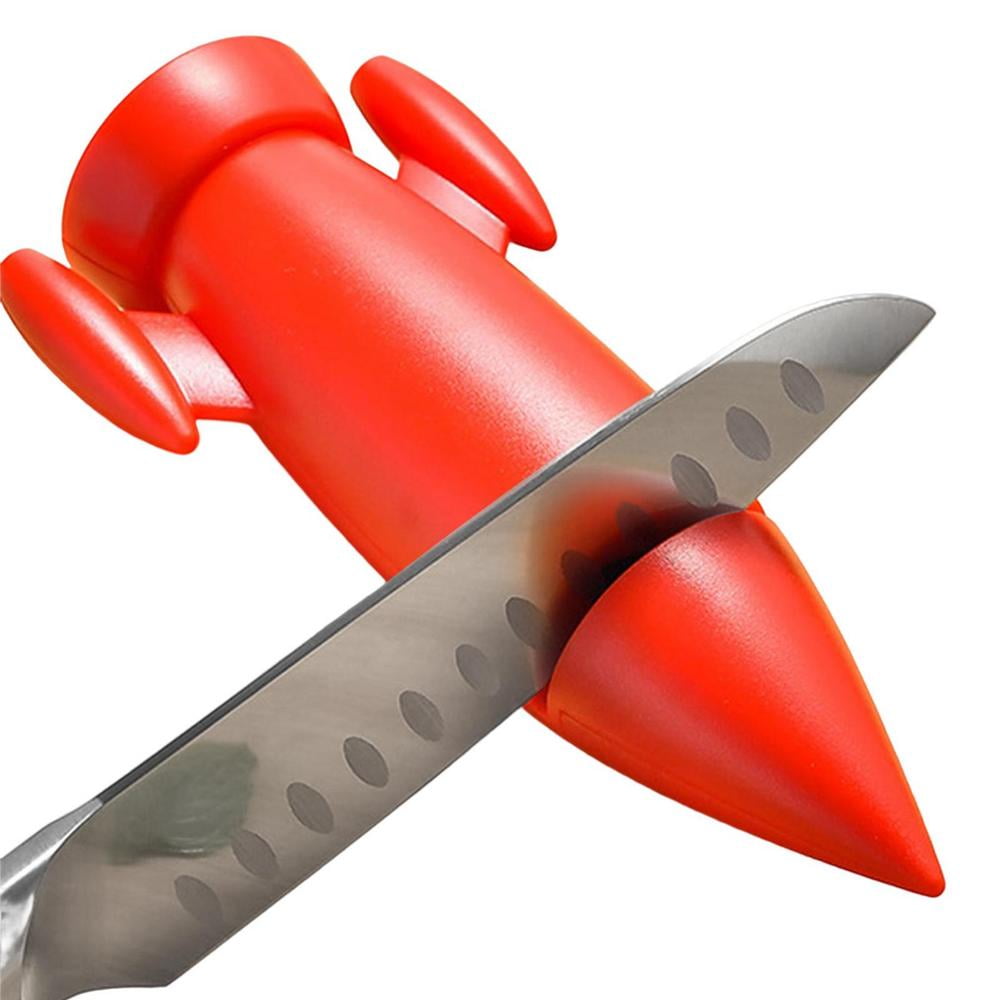 Tohuu Kitchen Knife Sharpener Creative Rocket Shape Knife Sharpeners ...