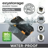6 Pack - Ezy Storage 31L Bunker Tough Storage Tub - Walmart.com