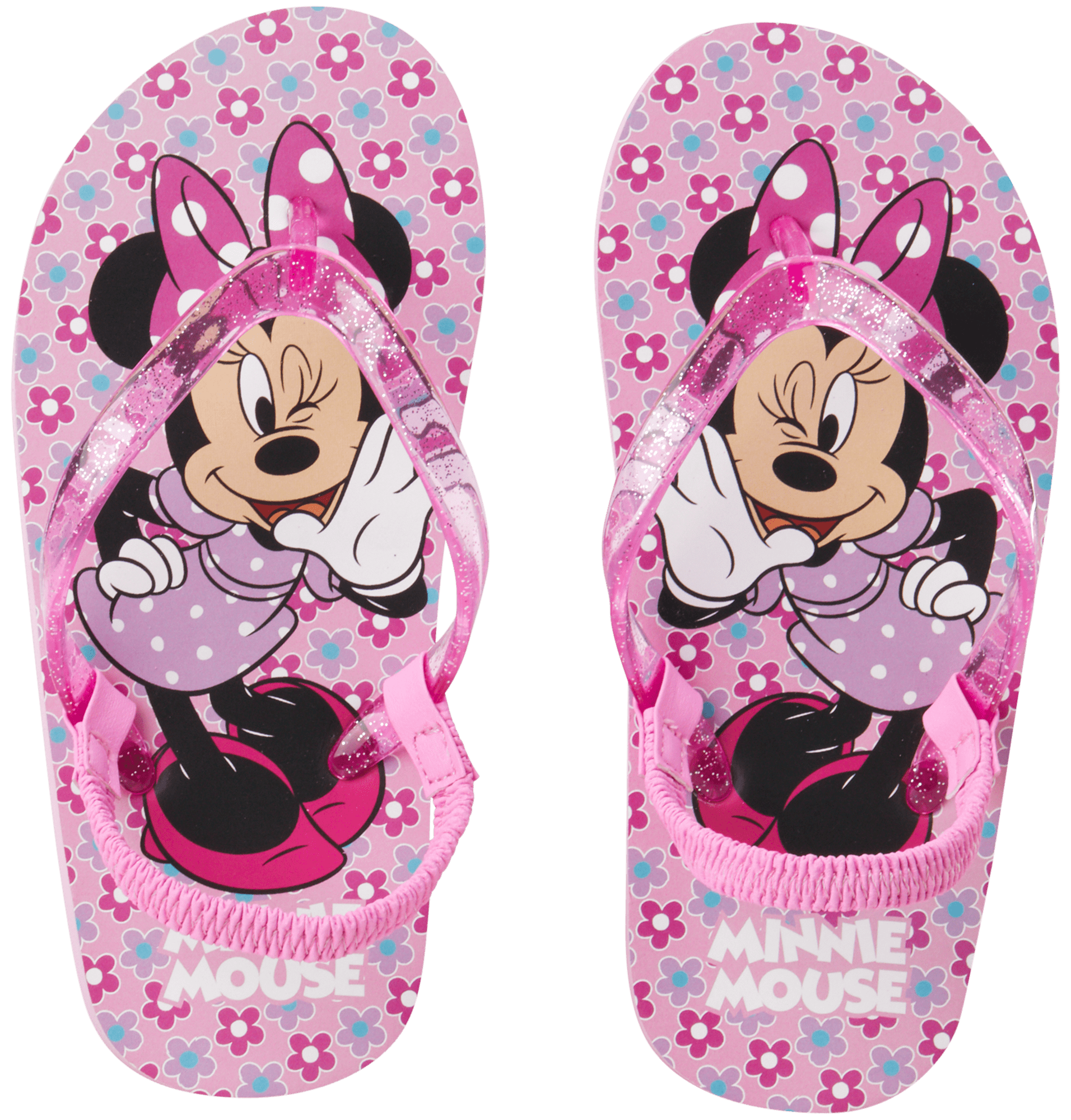 Disney Girls’ Sandals – Thong Flip Flops: Minnie Mouse, Frozen, Moana ...