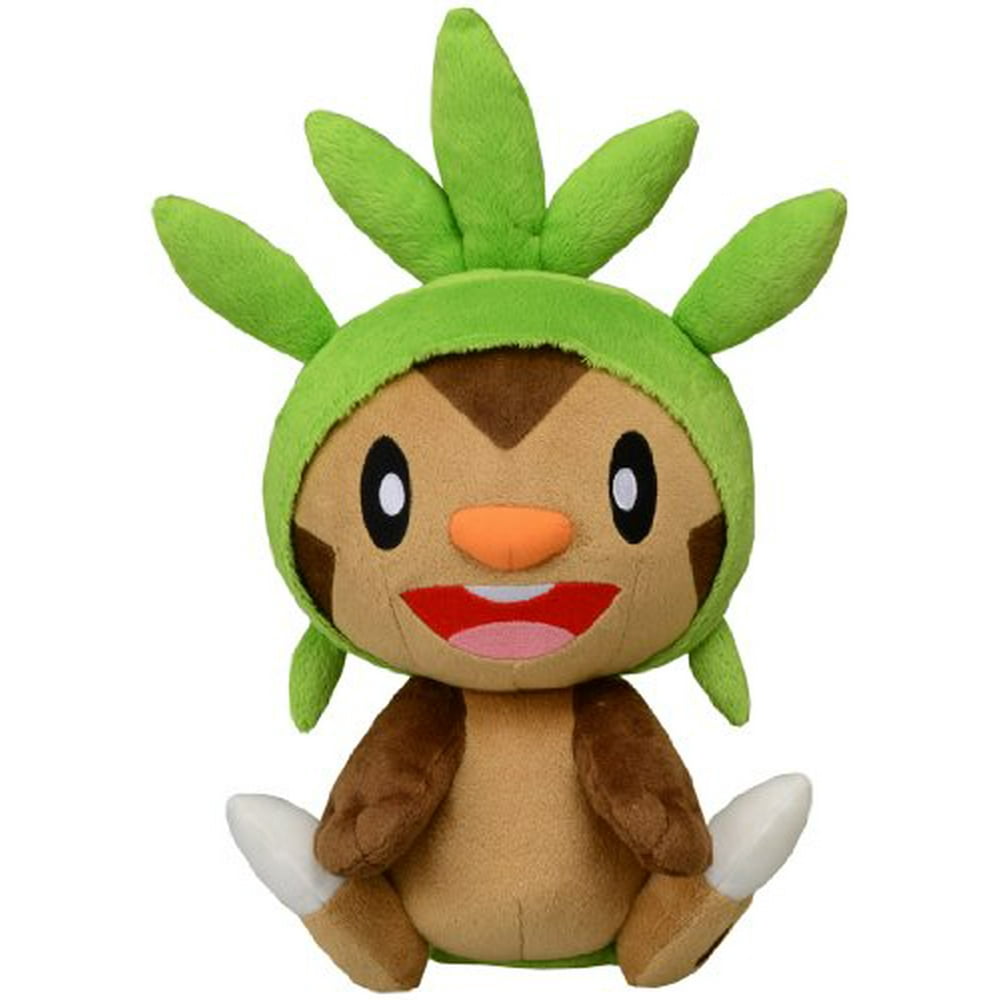 Takara TOMY Pokémon Reply Chat Talking Plush - Chespin (Harimaron ...