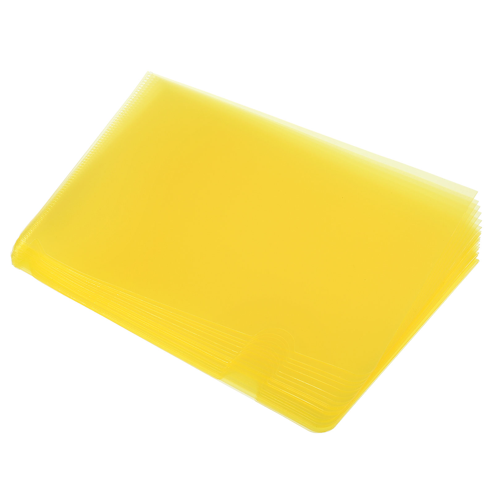 Uxcell L Type Folders A5 Plastic Clear Folder File Jacket Sleeves ...