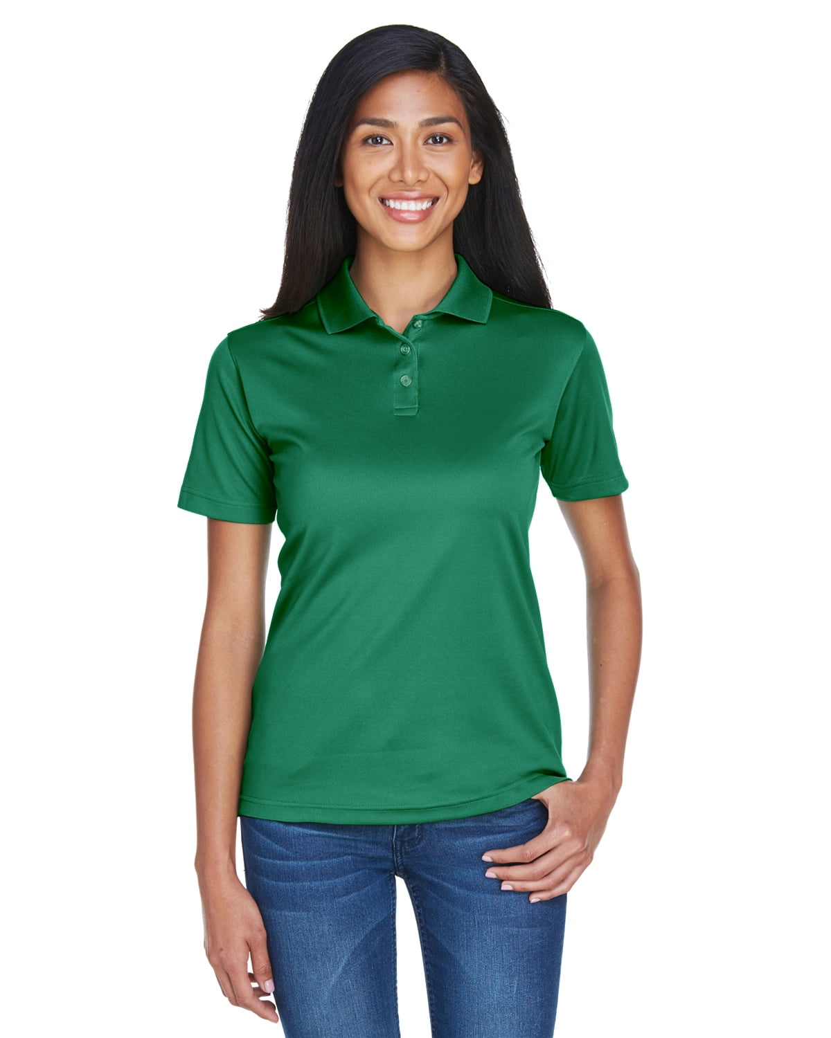 UltraClub Ladies' Cool & Dry Sport Polo - 8404 - Walmart.com
