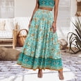 Aellinatey Women's long dress, fashionable bohemian , trendy floral A ...