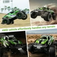 Yexmas 1:16 High-Speed RC Car,40KM/H All Terrain Remote Control Car,2 ...