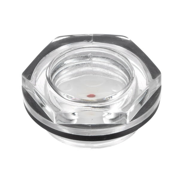 Unique Bargains G1 Male Threaded Organic Glass Air Compressor Oil Level ...