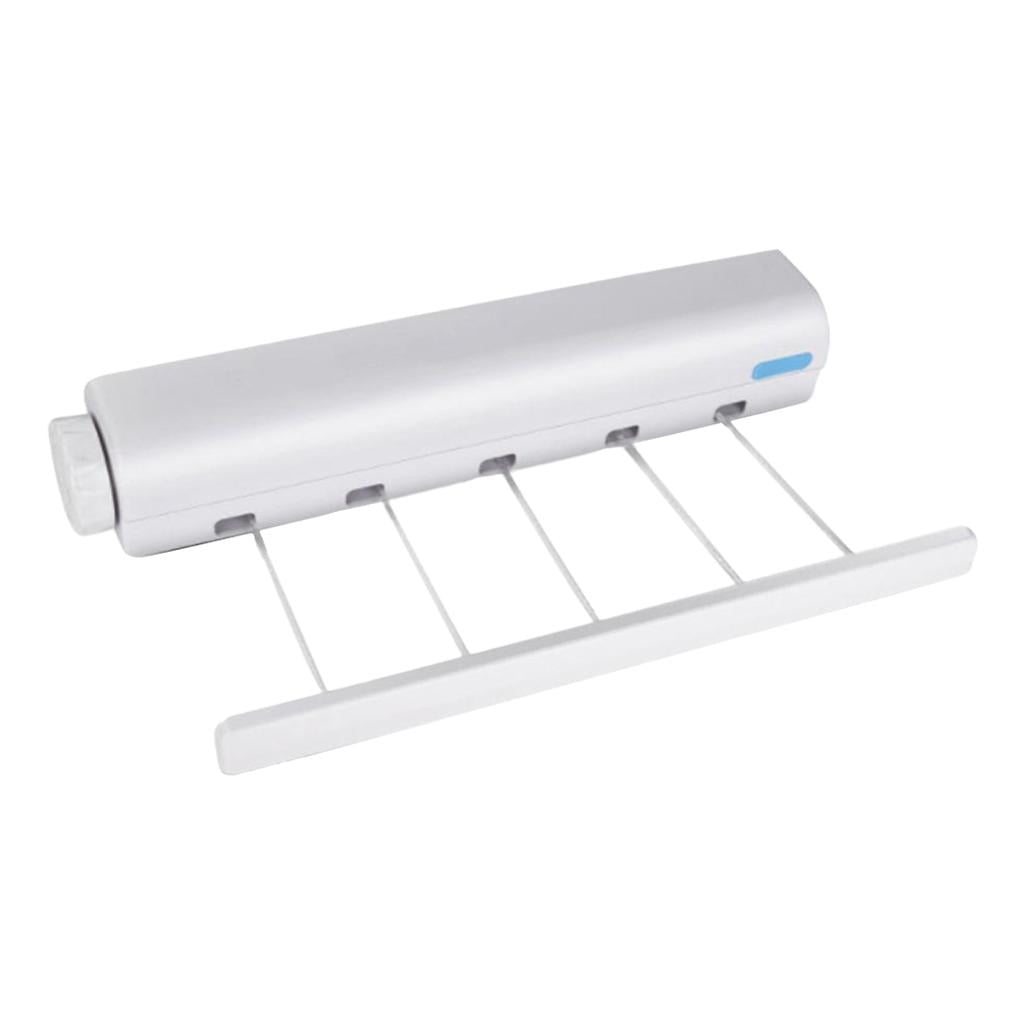 Indoor Automatic Retractable Clothes Line Laundry rack Clothing Towel ...