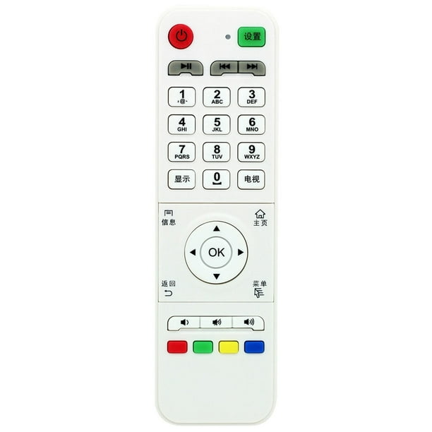 justharion Smart TV Box Remote Control Broadcast Signal Controller ...