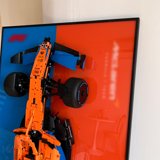 iLuane Display Wallboard for Lego 42141 Technic McLaren Formula 1 2022 ...
