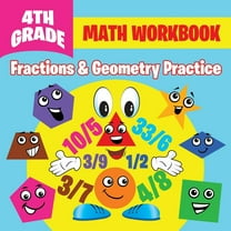 Fractions Workbook Grade 4 Math Essentials: Children's Fraction Books ...