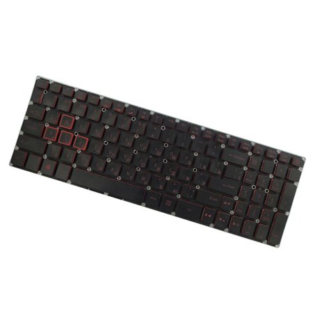 Russian Laptop Layout Keyboard with Backlight for Nitro 5 AN515 AN515 ...