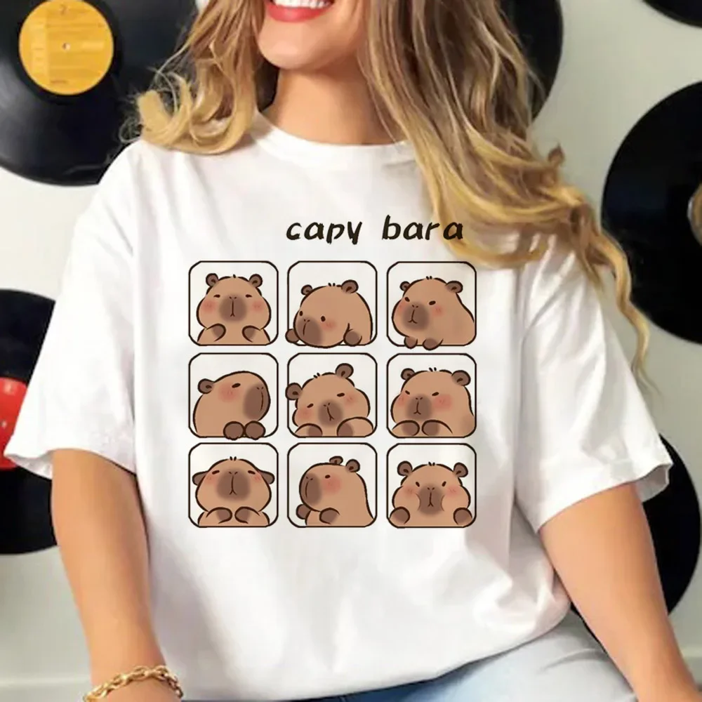 Click here for Unbranded Capybara T-Shirts Women Manga Graphic Te... prices