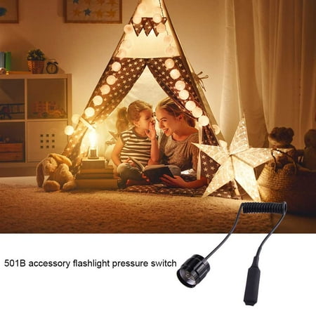 Scouting Portable Flashlight Tail Switch Replacement Portable Buttons ...