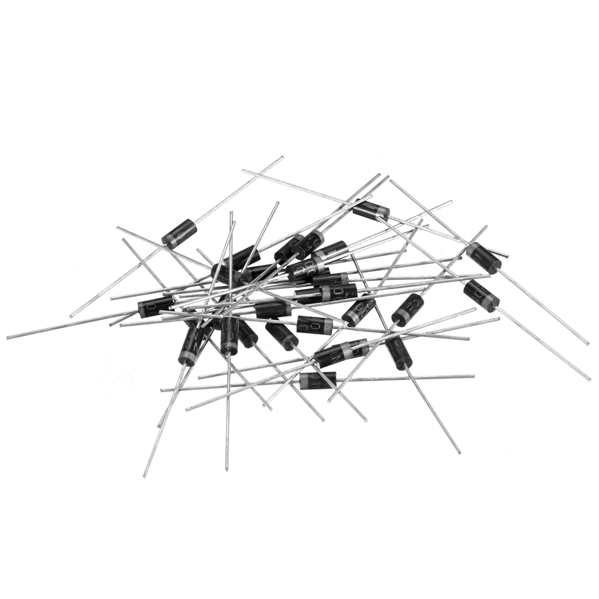 1N4001 Rectifier Diode 1A 50V Electronic Silicon Diode 30 Pack ...