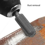 YIGSECU Rotary Burr Set Carving Tool Carbon Steel Solid Twist Drill Bit ...