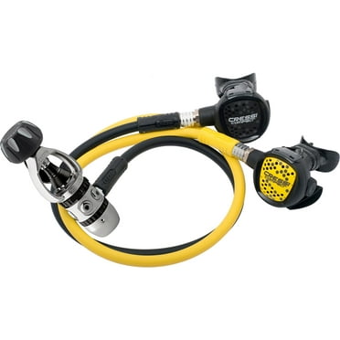 Scuba Diving Palantic AS206 Black/Yellow Second Stage Regulator Octopus ...