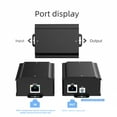 Gigabit POE Splitter 48V Step Down To 12V 6A Durability Metal Case ...