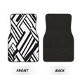 Car Foot Mat 4 Pcs Set Crystal Velvet Non Slip Bottom Quick Install ...