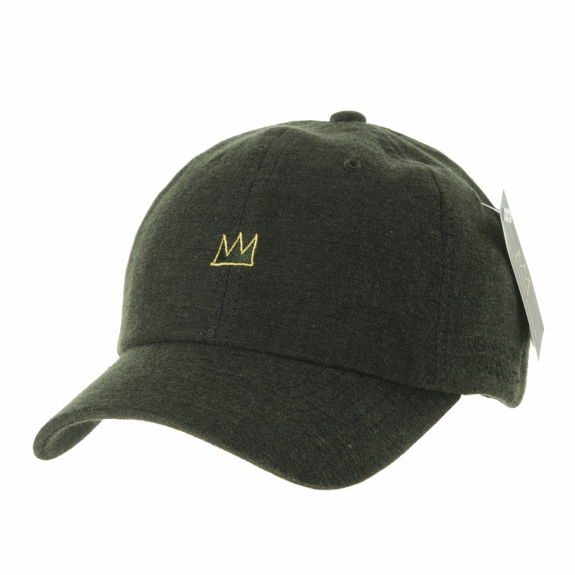 WITHMOONS Baseball Cap Jean-Michel Basquiat Crown CR1501 (Green ...