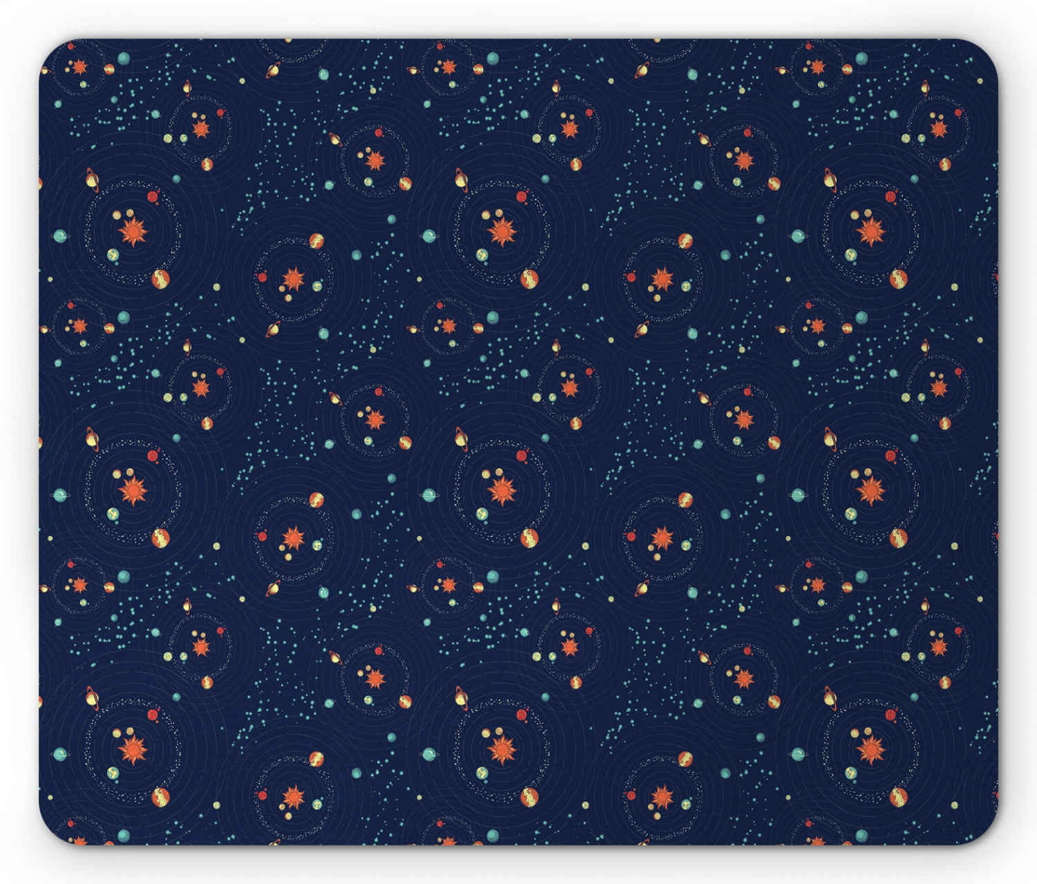 Astrology Mouse Pad, Solar System Planet Astronomy Cosmos Galaxy ...